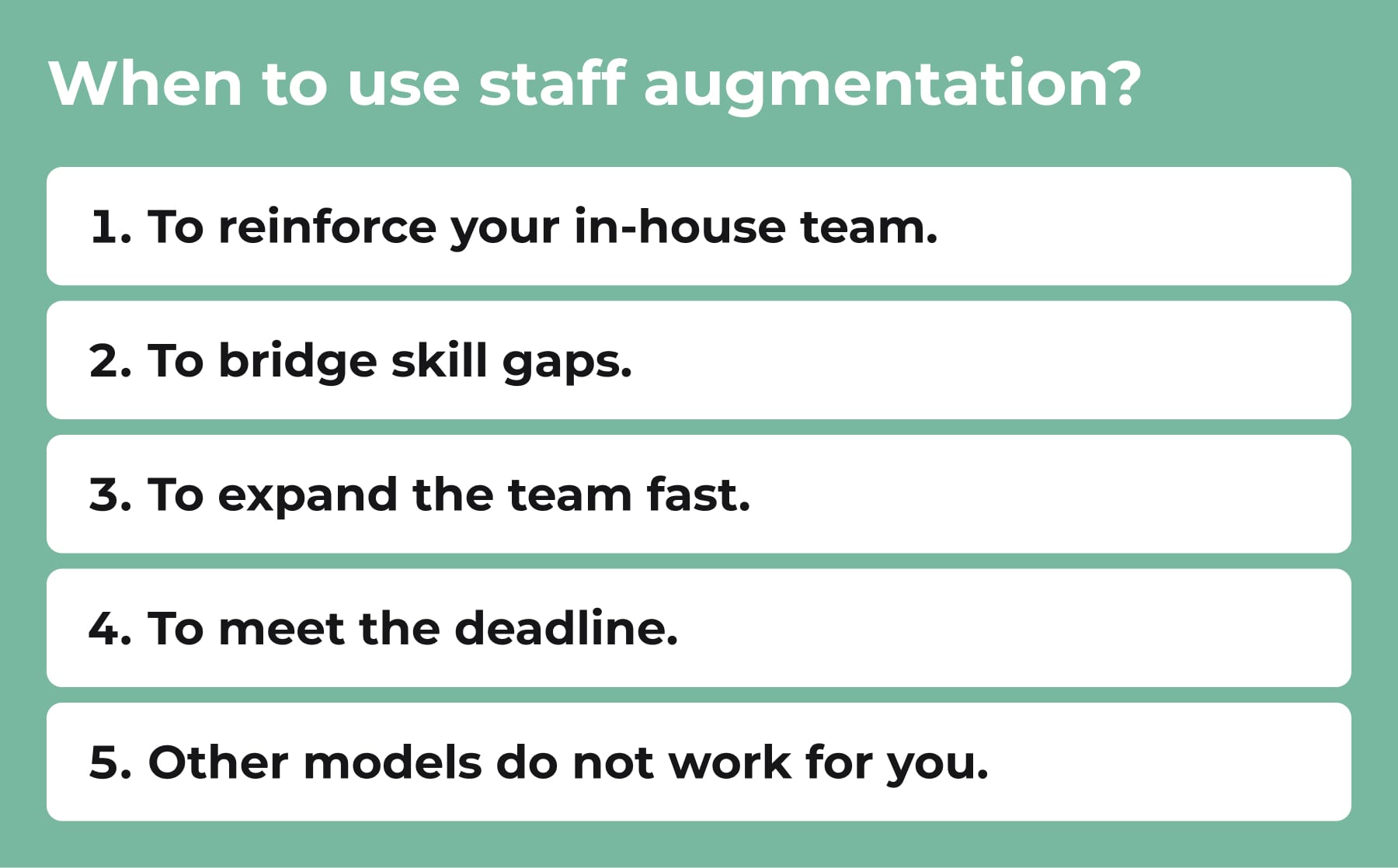 IT Staff Augmentation: How It Works and Why It Matters